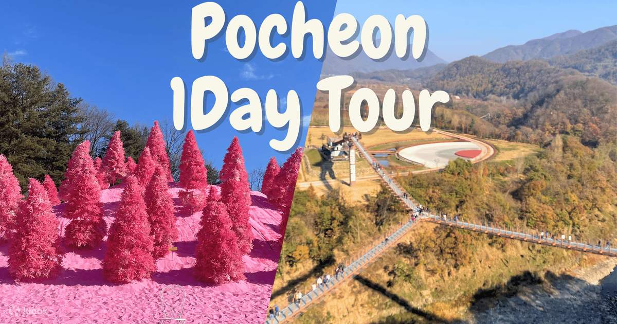 Pocheon 1-Day Tour: Y-Shaped Suspension Bridge & Herb Island - Klook Россия